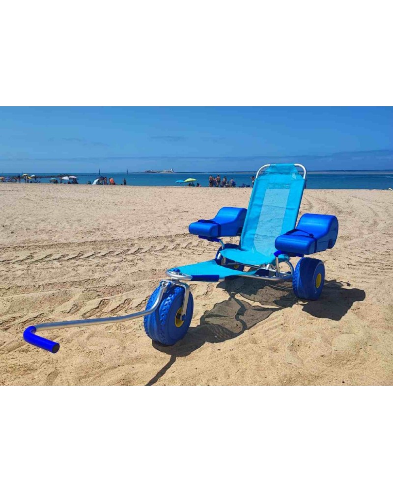 Silla de Ruedas Anfibia Atlantic Chair Novaf | Playa, Baño, Desmontable ...